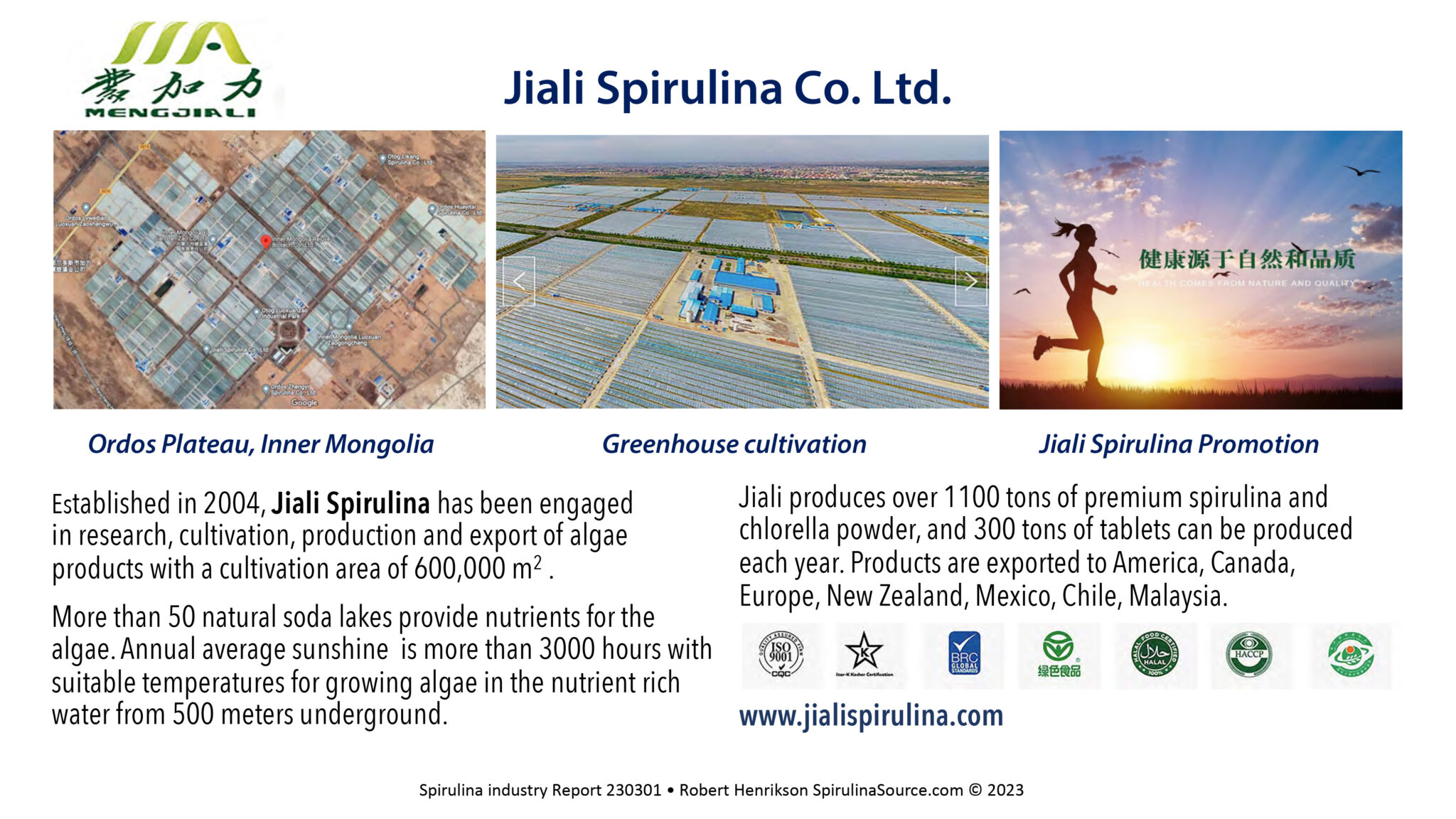 China • Spirulina Producers Report • Preview | Spirulina Source